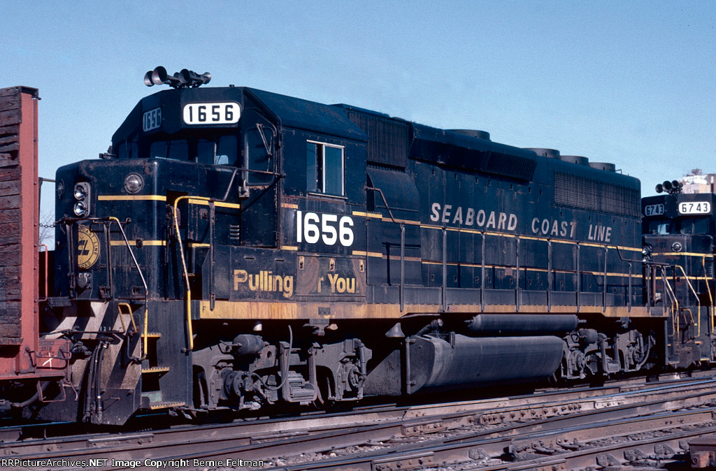 Seaboard Coast Line (Seaboard System) GP40-2 #1656